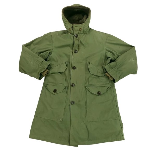 Jackets & Coats | Wwii Overcoat Parka Type With Pile Liner Named Dated ...